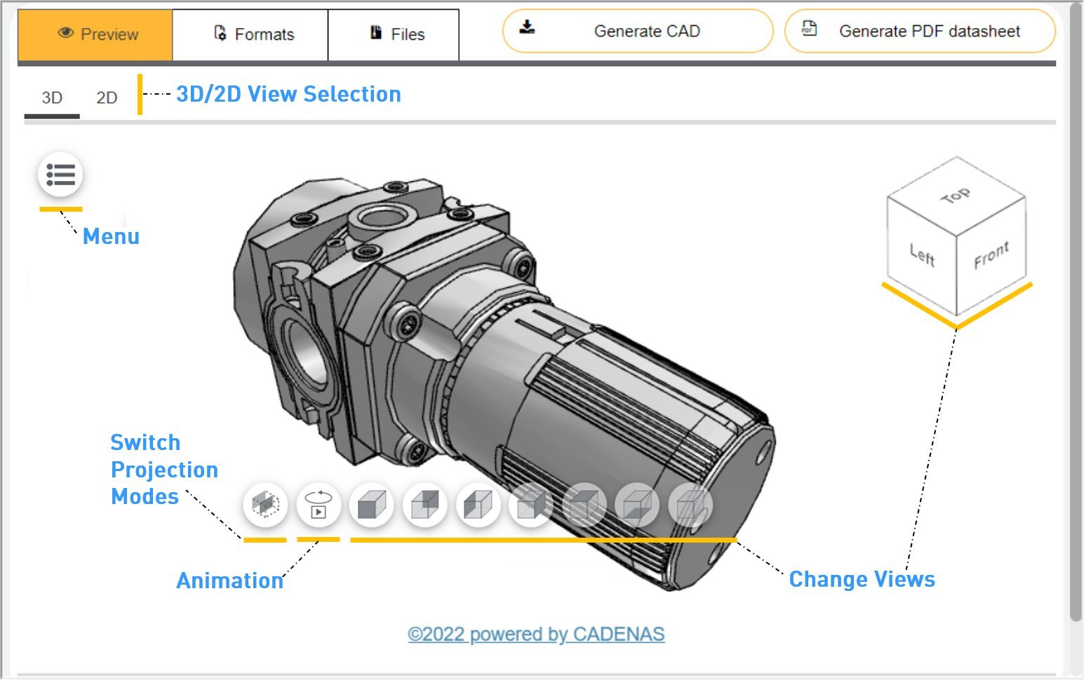Parker New 3D CAD Viewer